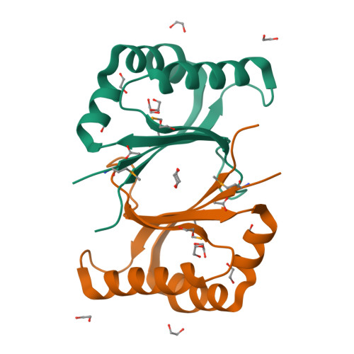 RCSB PDB - 3BDE: Crystal structure of a dabb family protein with a ...