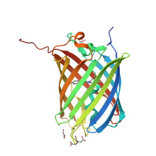 RCSB PDB - 3BX9: Monomeric Far-red Fluorescent Protein mKate ...