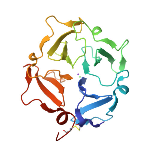 RCSB PDB - 3C7X: Hemopexin-like domain of matrix metalloproteinase 14