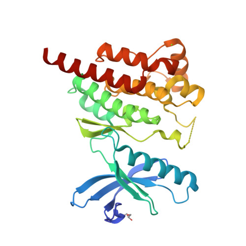 RCSB PDB - 3CC6: Crystal structure of kinase domain of protein tyrosine ...