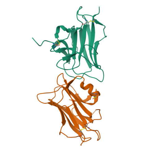 RCSB PDB - 3COO: The crystal structure of Reelin-N domain of F-spondin