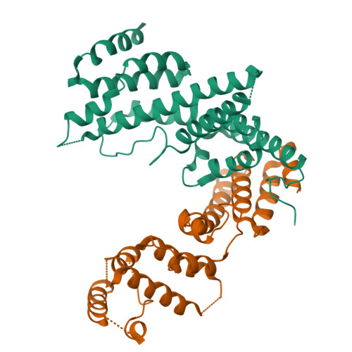 RCSB PDB - 3CQG: Nucleoporin Nup107/Nup133 interaction complex, delta ...