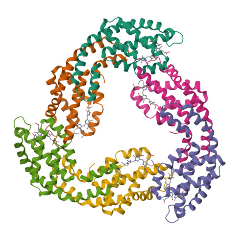 RCSB PDB - 3DBJ: Allophycocyanin from Thermosynechococcus vulcanus