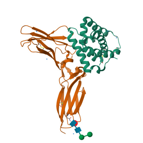 RCSB PDB - 3DGC: Structure of IL-22/IL-22R1