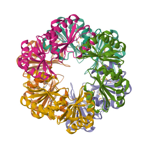 RCSB PDB - 3F56: The structure of a previously undetected carboxysome ...