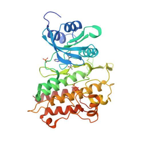RCSB PDB - 3FAA: Crystal structure of TGFbRI complexed with a 2 ...
