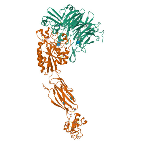 RCSB PDB - 3FCU: Structure of headpiece of integrin aIIBb3 in open ...