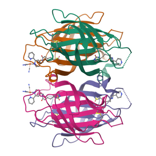 RCSB PDB - 3FDC: Crystal Structure of Avidin