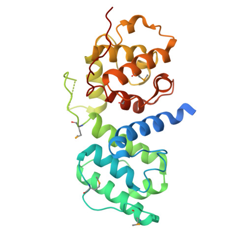 Rcsb Pdb 3fer Crystal Structure Of N Terminal Actin Binding Domain