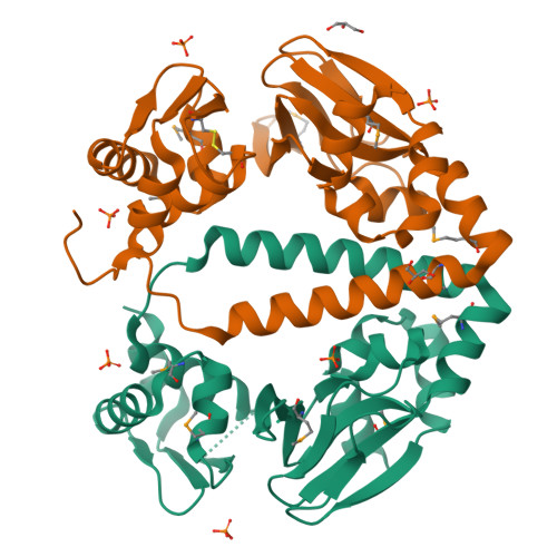 RCSB PDB - 3FX3: Structure of a putative cAMP-binding regulatory ...