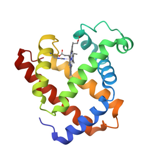 RCSB PDB - 3H57: Myoglobin Cavity Mutant H64LV68N Deoxy form