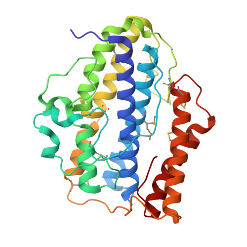 RCSB PDB - 3HL1: CRYSTAL STRUCTURE OF A FERRITIN LIKE PROTEIN (CC_0557 ...