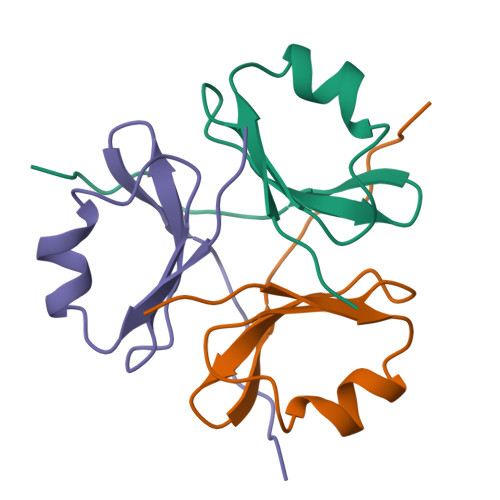 RCSB PDB - 3HON: Crystal Structure of Human Collagen XVIII ...
