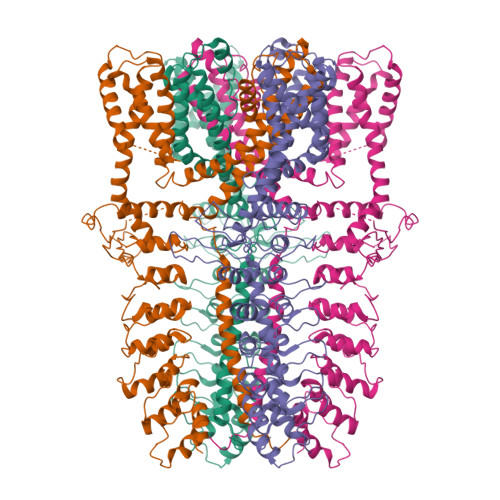 RCSB PDB - 3J9P: Structure of the TRPA1 ion channel determined by ...