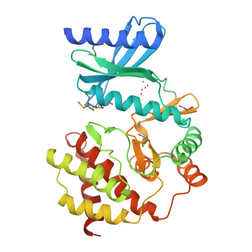 RCSB PDB - 3JR1: Crystal structure of Putative fructosamine-3-kinase ...