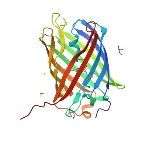 RCSB PDB - 3M24: Crystal structure of TagBFP fluorescent protein