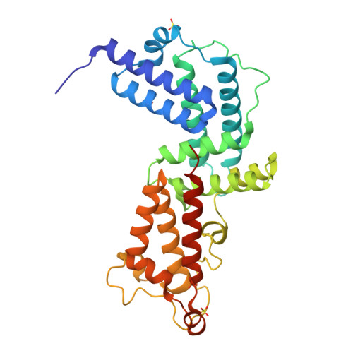 RCSB PDB - 3N6O: Crystal structure of the GEF and P4M domain of DrrA ...