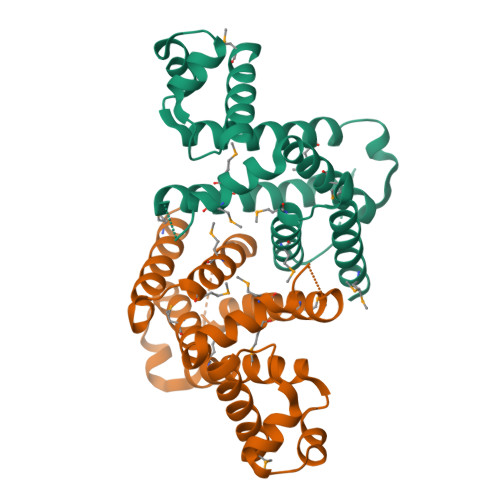 RCSB PDB - 3NI7: Crystal structure of the TetR transcriptional ...
