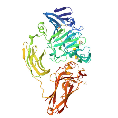 RCSB PDB - 3NJV: Rhamnogalacturonan lyase from Aspergillus aculeatus ...