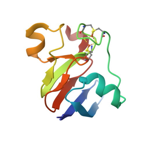 RCSB PDB - 3P63: Structure of M. laminosus Ferredoxin with a shorter L1 ...