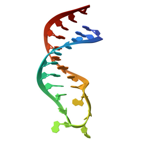 RCSB PDB - 3PHP: STRUCTURE OF THE 3' HAIRPIN OF THE TYMV PSEUDOKNOT ...