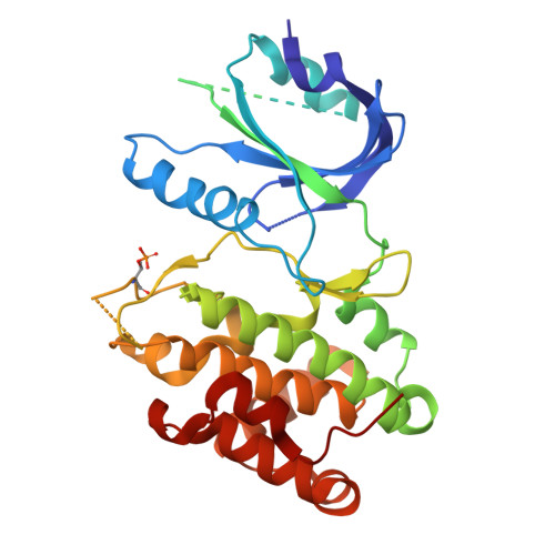 RCSB PDB - 3QD2: Crystal structure of mouse PERK kinase domain