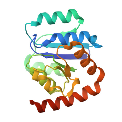 RCSB PDB - 3QHP: Crystal structure of the catalytic domain of ...
