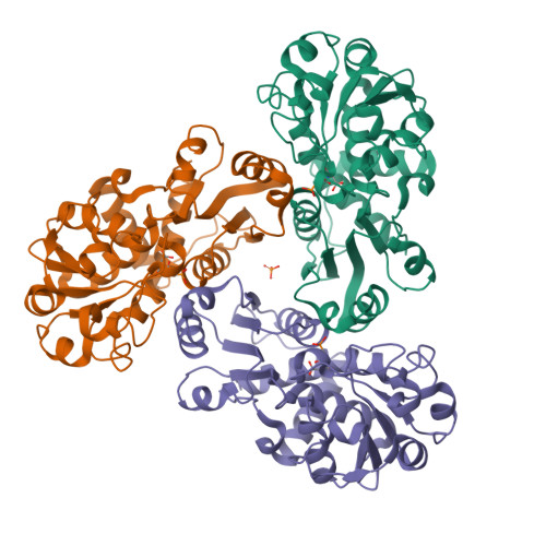 RCSB PDB - 3R7L: Crystal Structure of PALA-bound Aspartate ...