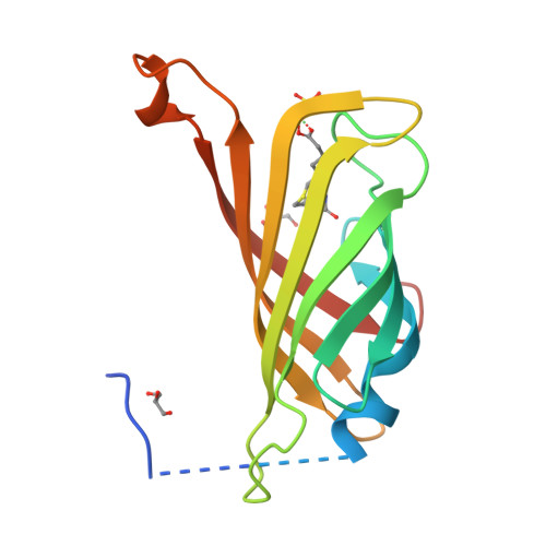 RCSB PDB - 3RDO: Crystal structure of R7-2 streptavidin complexed with ...