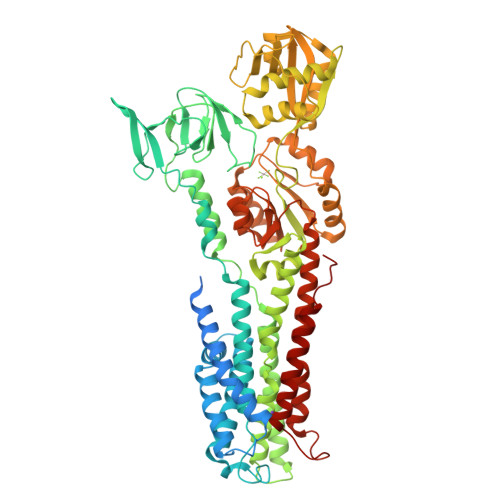 RCSB PDB - 3RFU: Crystal structure of a copper-transporting PIB-type ATPase