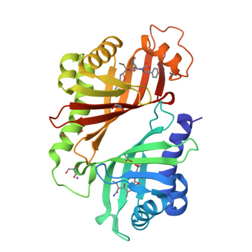 RCSB PDB - 3RGA: Crystal structure of epoxide hydrolase for polyether ...