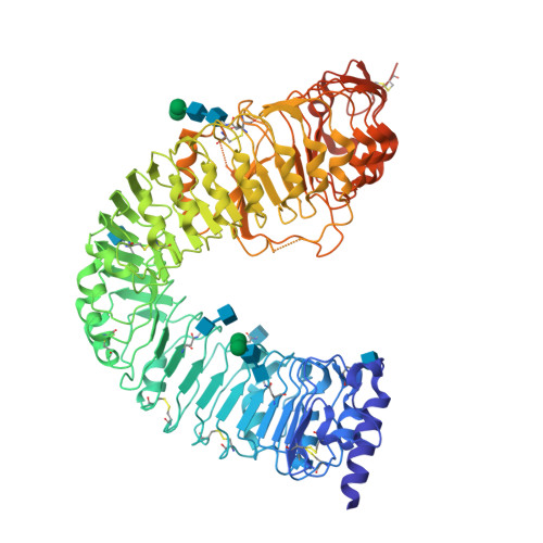RCSB PDB - 3RIZ: Crystal structure of the plant steroid receptor BRI1 ...