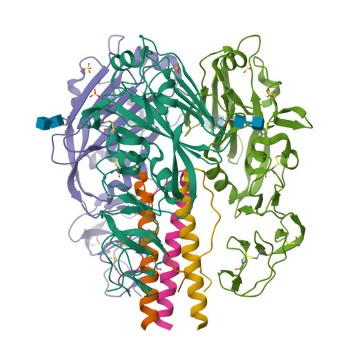 RCSB PDB - 3S13: Crystal structure of H5N1 influenza virus ...