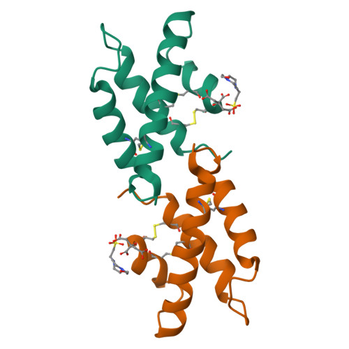 RCSB PDB - 3S64: Saposin-like protein Ac-SLP-1