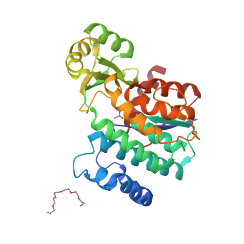 RCSB PDB - 3SBM: Trans-acting transferase from Disorazole synthase in ...