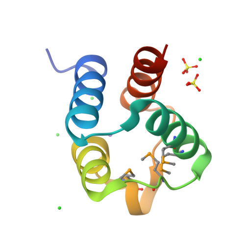 RCSB PDB - 3SVI: Structure of the Pto-binding domain of HopPmaL ...