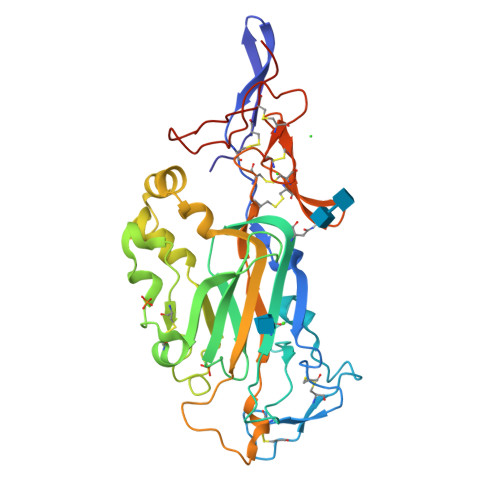 RCSB PDB - 3TBD: Crystal Structure of domain VI and LE1 of human Netrin-G2