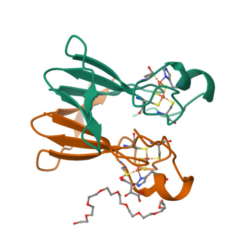 RCSB PDB - 3TBM: Crystal structure of a type 4 CDGSH iron-sulfur protein.