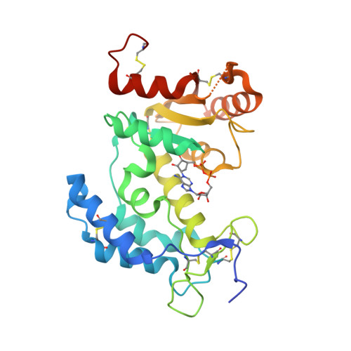 RCSB PDB - 3U4I: CD38 structure-based inhibitor design using the N1 ...