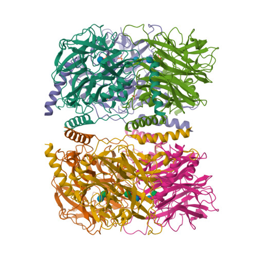 RCSB PDB - 3WAS: Crystal structure of 4-O-beta-D-mannosyl-D-glucose ...