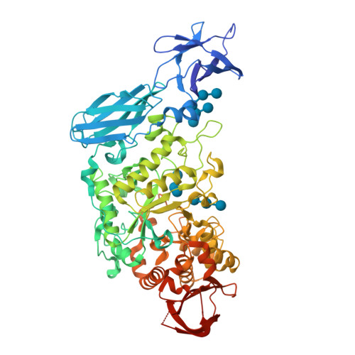 RCSB PDB - 3WDI: Crystal structure of Pullulanase complexed with ...
