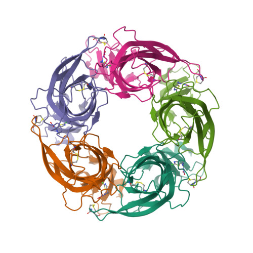 RCSB PDB - 3WTI: Crystal Structure of Lymnaea stagnalis Acetylcholine ...