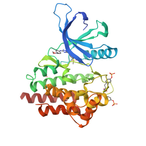 RCSB PDB - 4AQC: Triazolopyridine-based Inhibitor of Janus Kinase 2