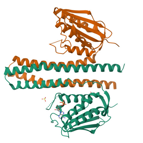 RCSB PDB - 4BIY: Crystal structure of CpxAHDC (monoclinic form 2)