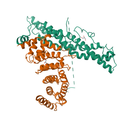 RCSB PDB - 4CRU: Complex of human CNOT9 and CNOT1 including one tryptophan