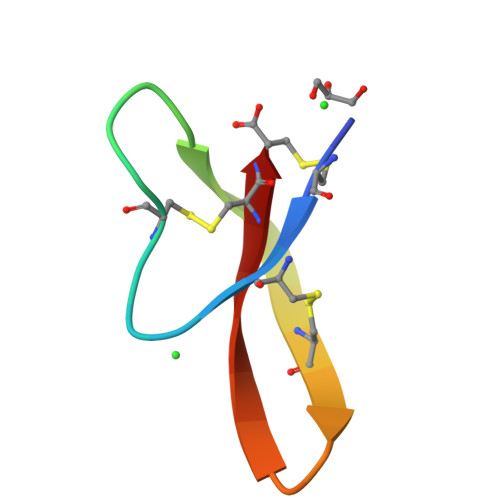 RCSB PDB - 4DU0: Crystal structure of human alpha-defensin 1, HNP1 ...