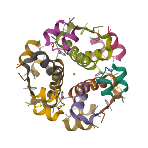 RCSB PDB - 4GBC: Crystal structure of aspart insulin at pH 6.5