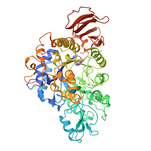 RCSB PDB - 4HPH: The crystal structure of isomaltulose synthase mutant ...