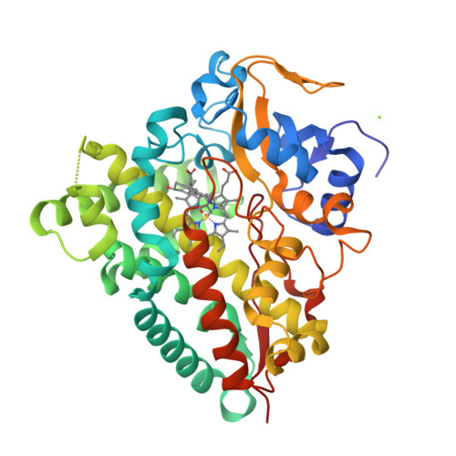 RCSB PDB - 4J6B: The 2.2 A crystal structure of CYP154C5 from Nocardia ...
