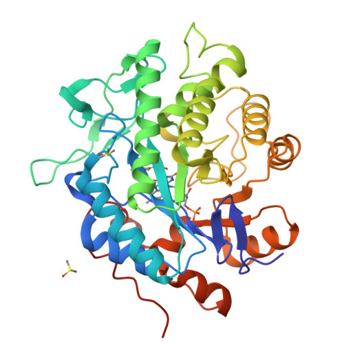 RCSB PDB - 4JIQ: Crystal structure of glycerol trinitrate reductase ...